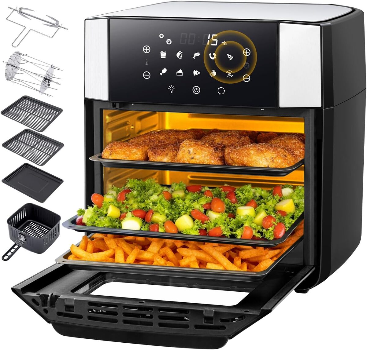Friteuse à air LLIVEKIT 15L : test et avis sur son efficacité